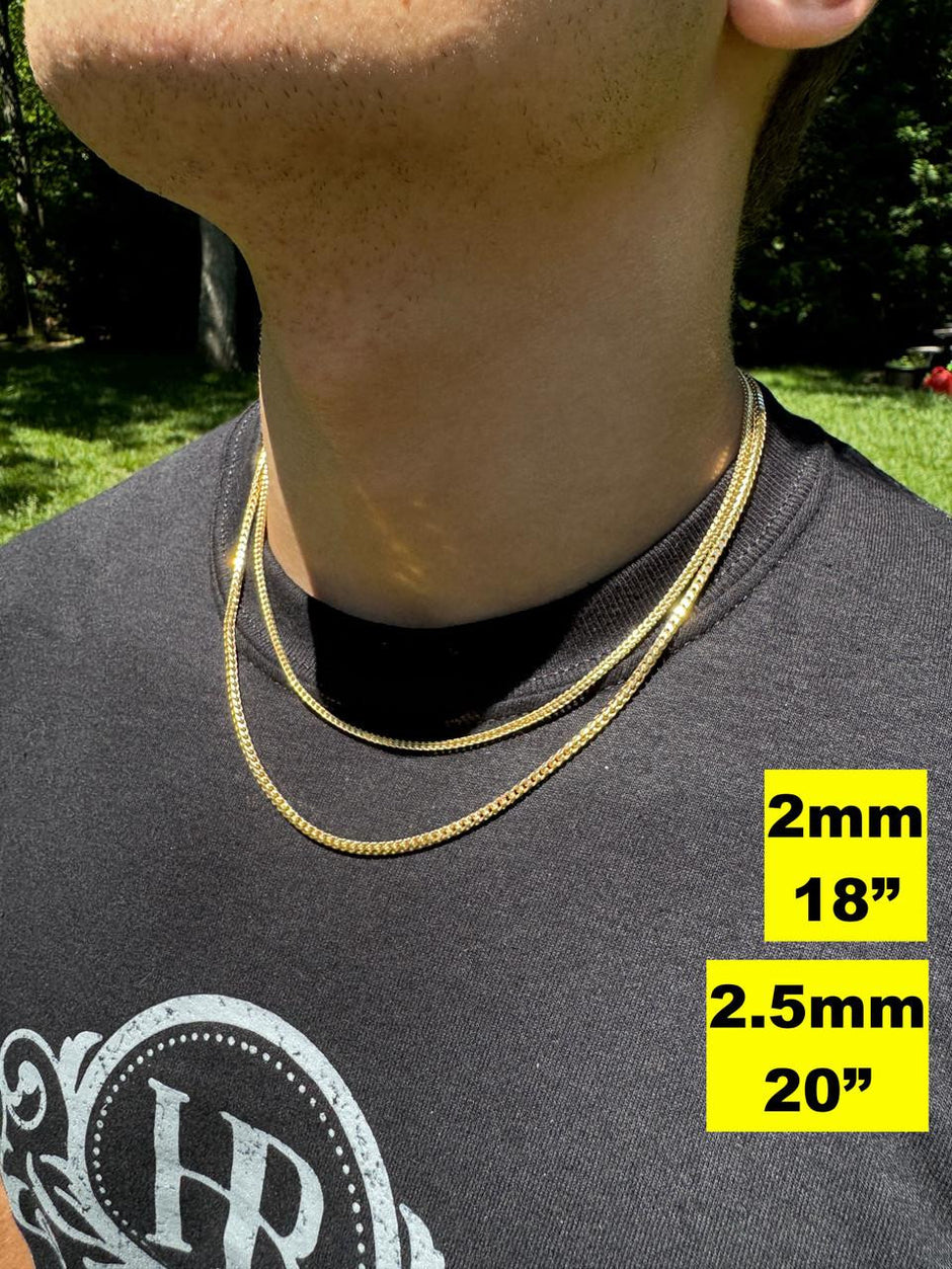 Franco Chain - Iced Out Franco Gold Chain | Harlem Bling – Harlembling