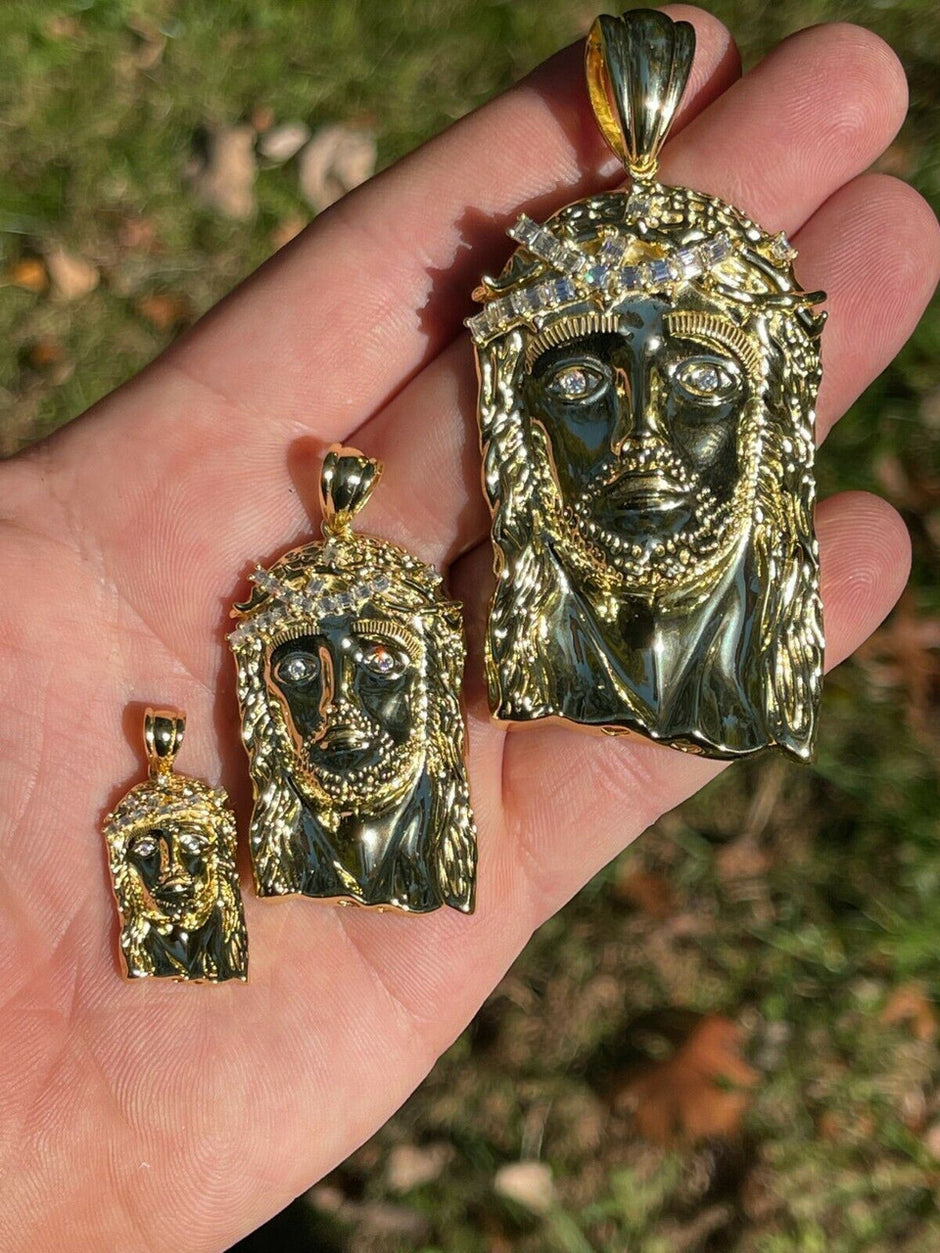 Jesus Piece - Shop Jesus Piece Pendants Online | Harlem Bling – Harlembling