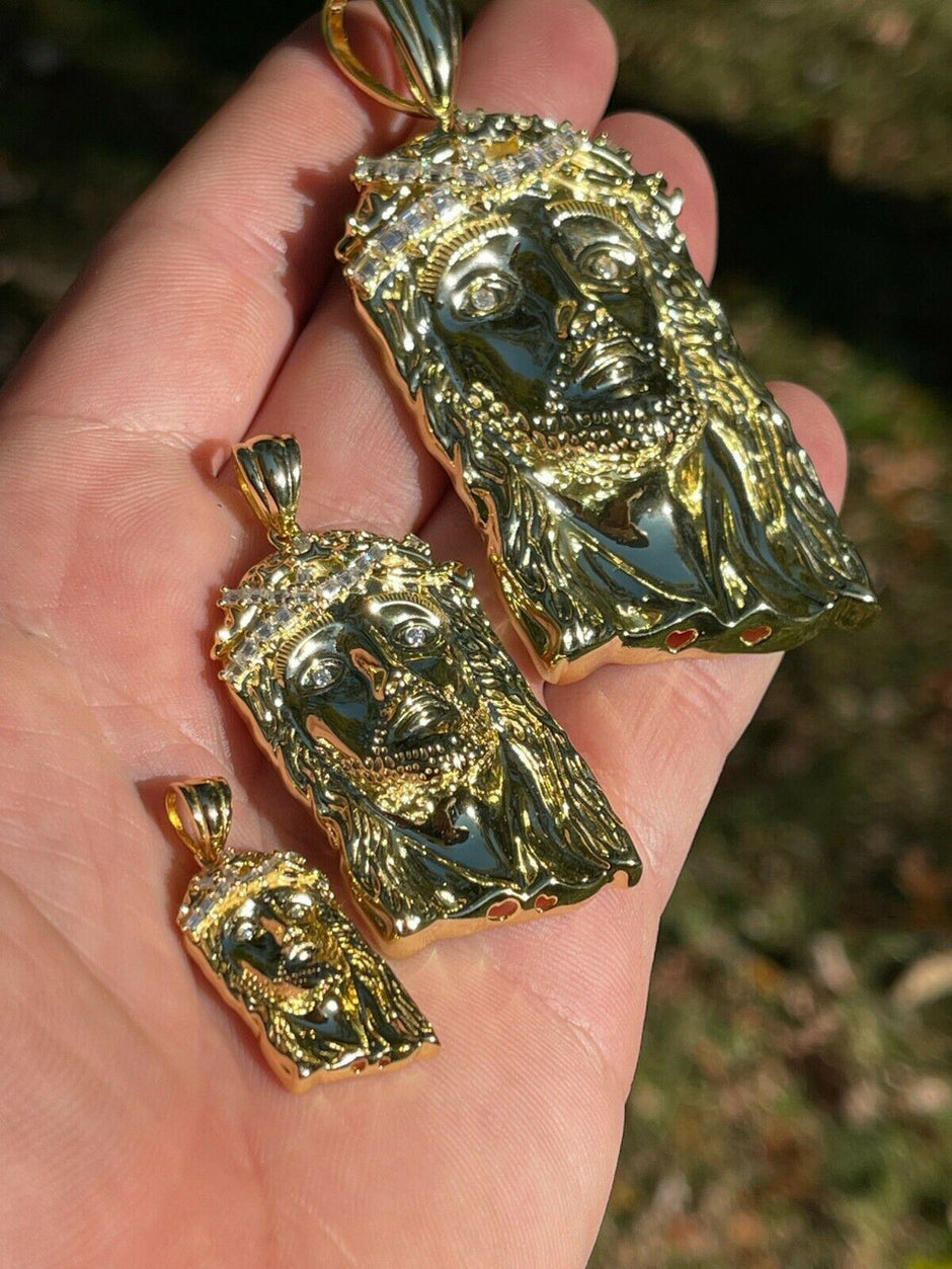 Jesus Piece - Shop Jesus Piece Pendants Online | Harlem Bling – Harlembling